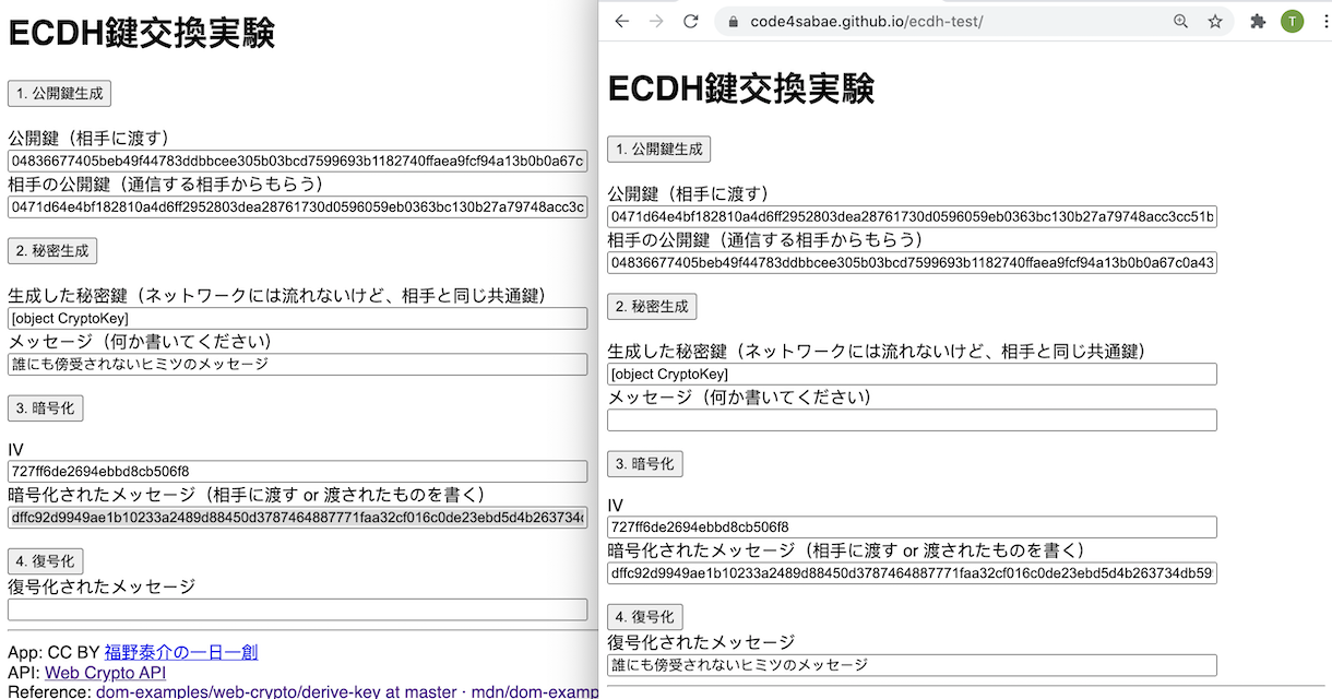 GitHub - code4sabae/ecdh-test